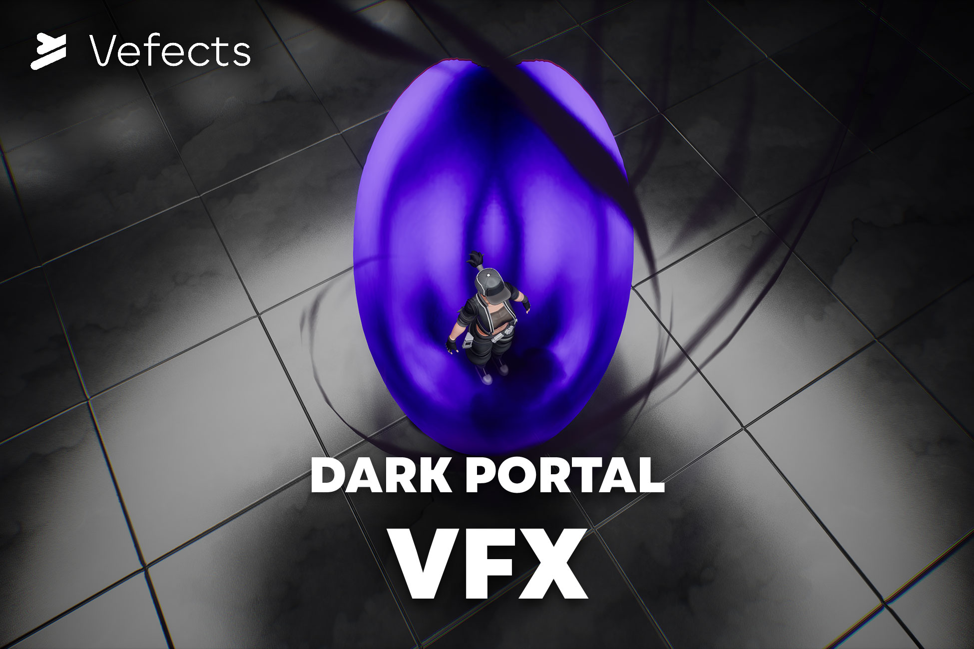 Dark Portal VFX - Unity by Vefects - Realtime VFX for Games