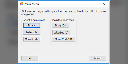 Encryption game by Runescapefar