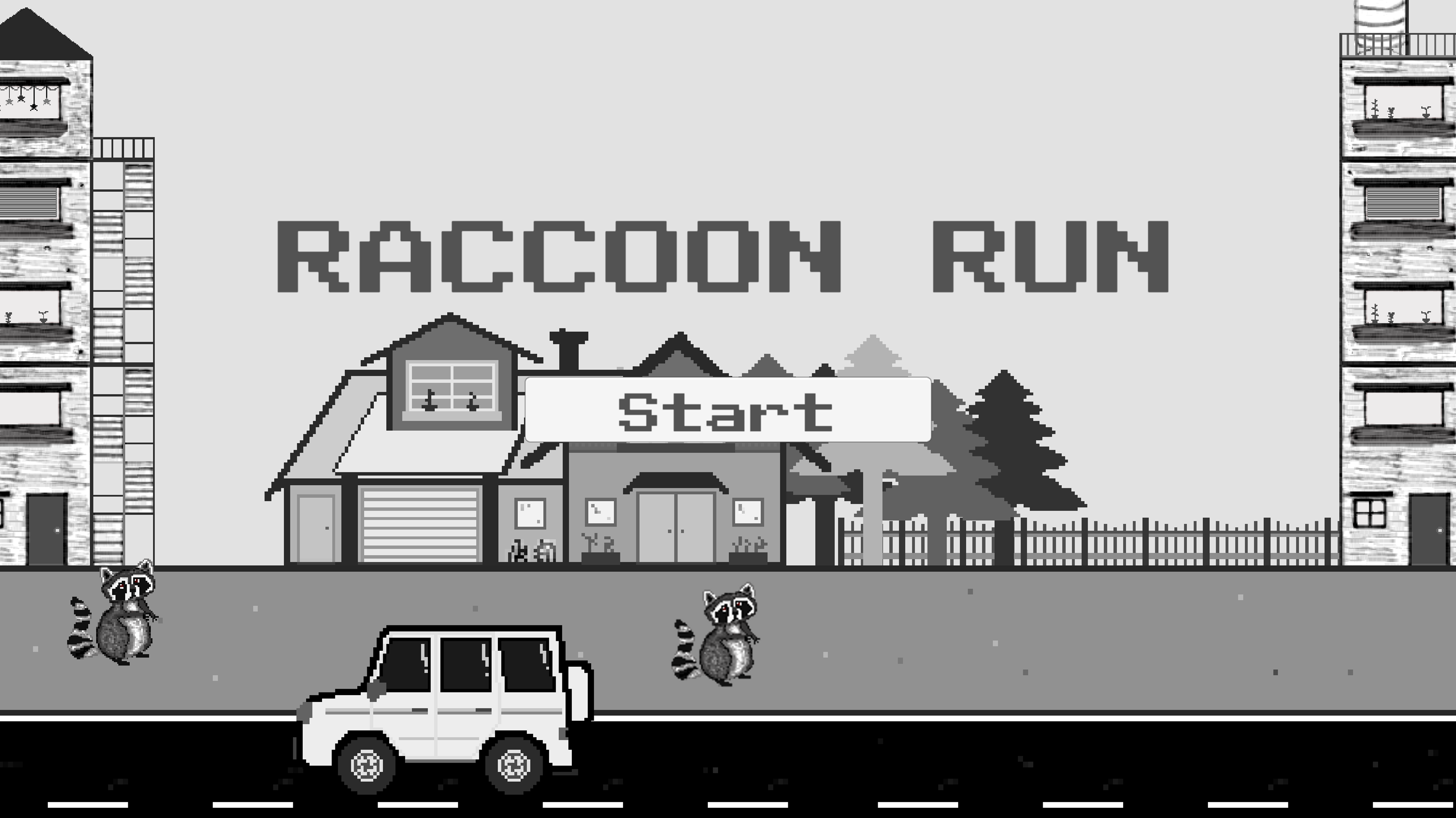 Raccoon Run by Ye1an