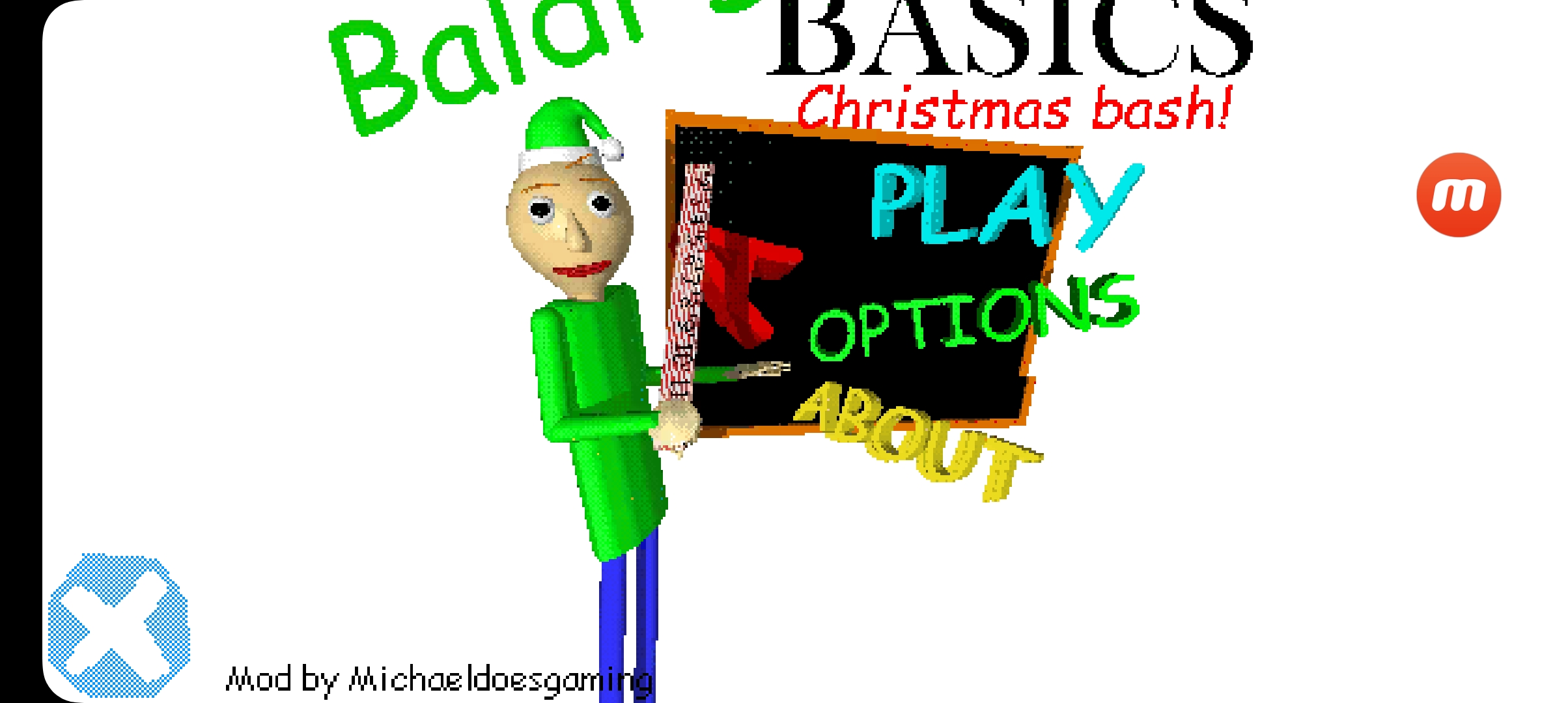 baldi basics christmas bash android by Lututu_fan