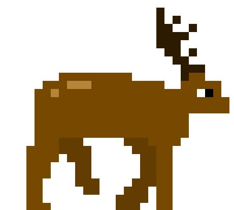 2D deer asset by RAINESTORM
