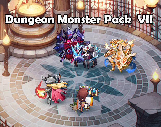 Dungeon Monster Pack VII by inkpixel