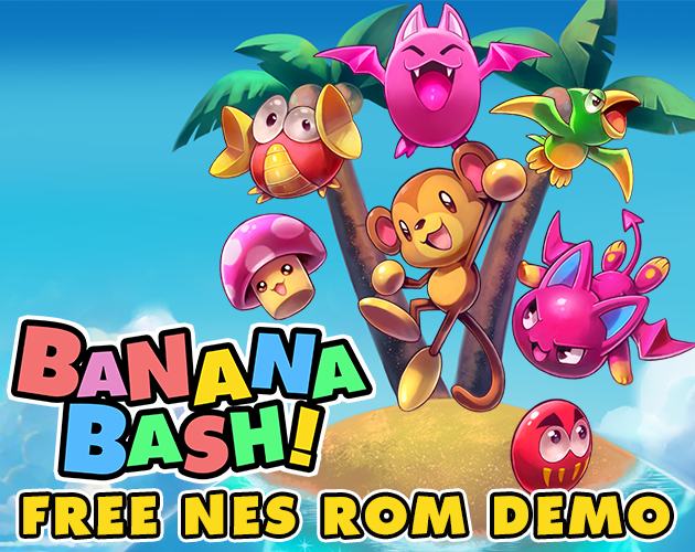 Banana Bash! - FREE NES DEMO ROM by Work3 Studio