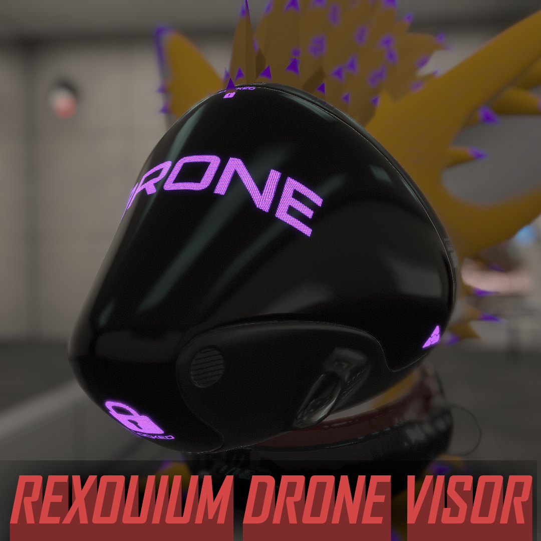 Rexouium Drone Visor by BoundDevVR
