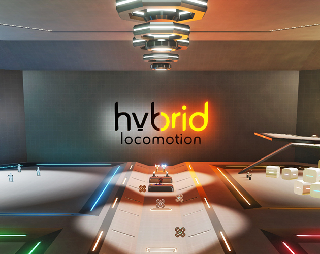 HYBRID Locomotion Test Chamber - VR Tech Demo by Nimso Studios