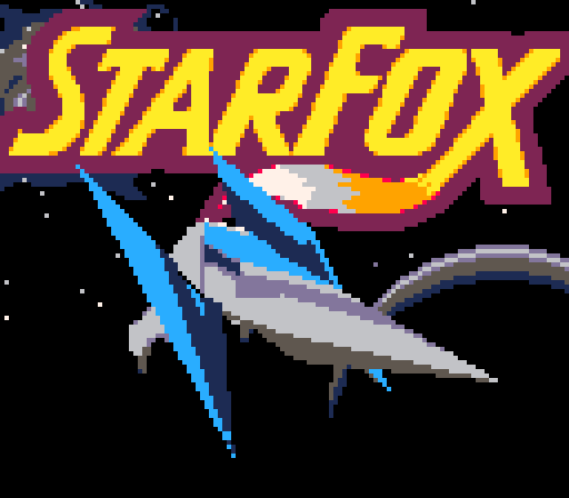 PicoCAD - Arwing by JamesTDG