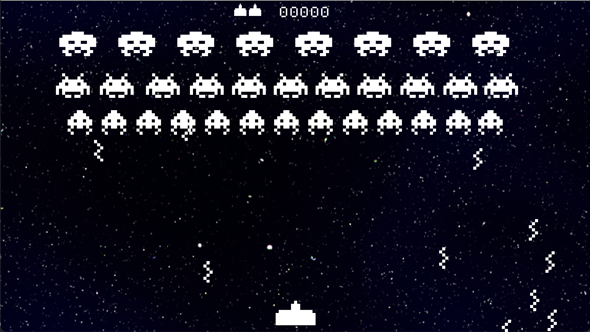Space Invaders by Fox By WhitePuppy