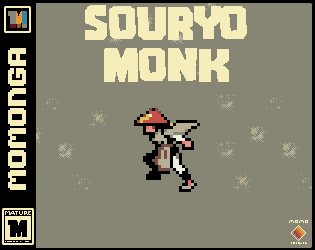 2D Platformer Character Sprite Monks | The Ninja Series by MOMONGA