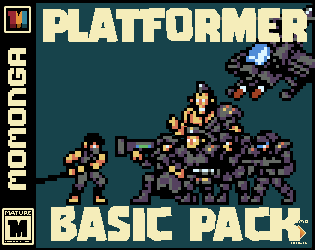 Platformer Character Basic Pack by MOMONGA