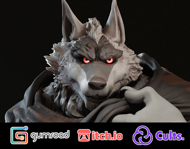 Death 02 (Extra Edition) - 3D Print Kit by Justgruff