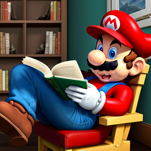 Super Mario Bros The Visual Novel (a parody) by megamitts for AI-Generated Game Jam - itch.io