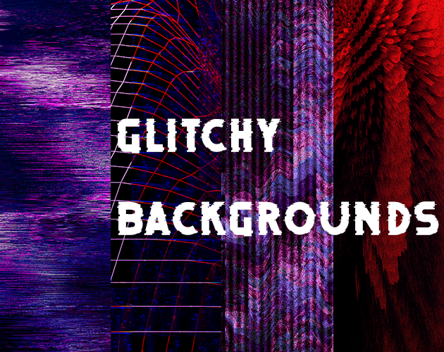 Glitchy Backgrounds by r o b o x e l
