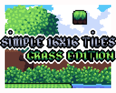 Simple 16x16px tilesets + background assets: Forest by Crywolfe