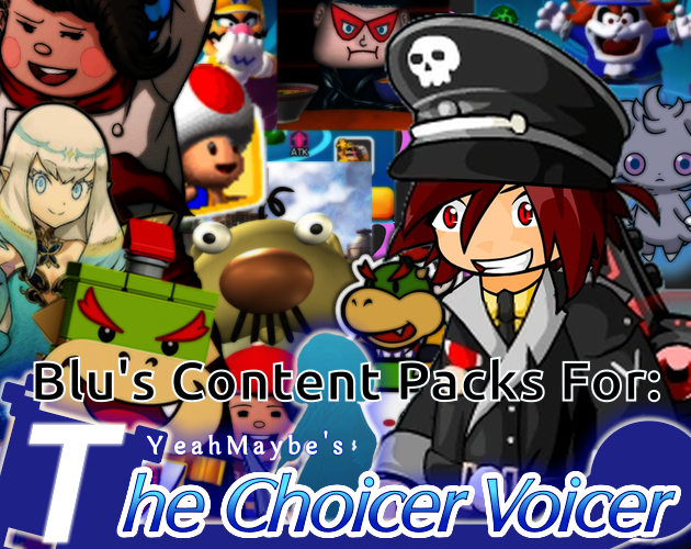 Blu's Content Packs for The Choicer Voicer by AlyxBlu