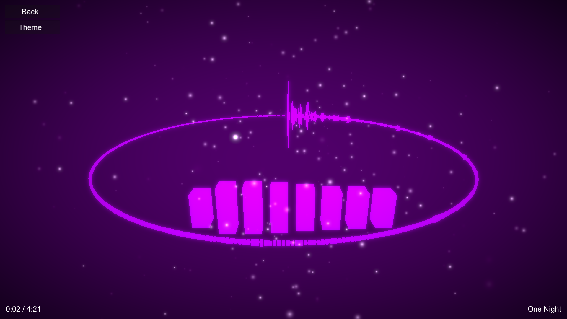 Music Player and Visualizer by codyanderson