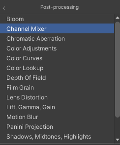 Unity PostProcessing Tutorial - itch.io