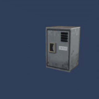 Low-poly Locker by Prildarill