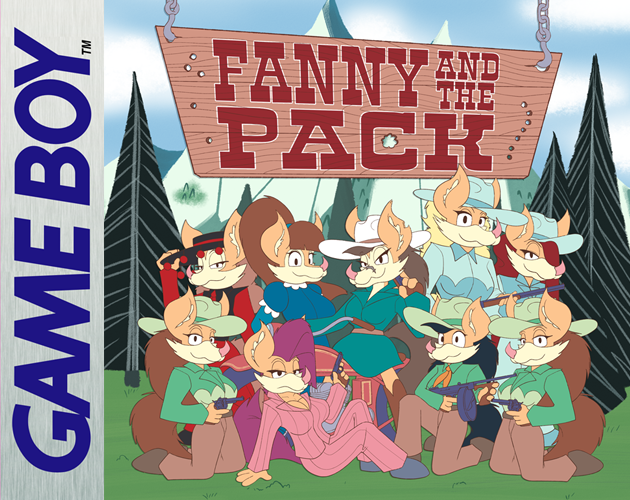 Fanny & the Pack by ookamithewolf1
