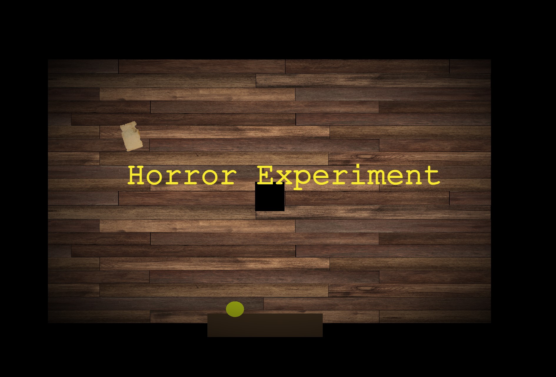 Horror Experiment by Gabriel Juarez