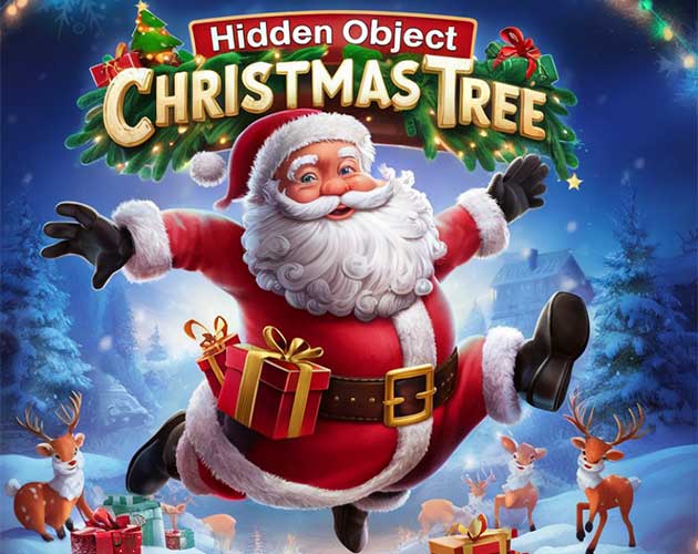 Hidden Object Christmas Tree by firstescapegames