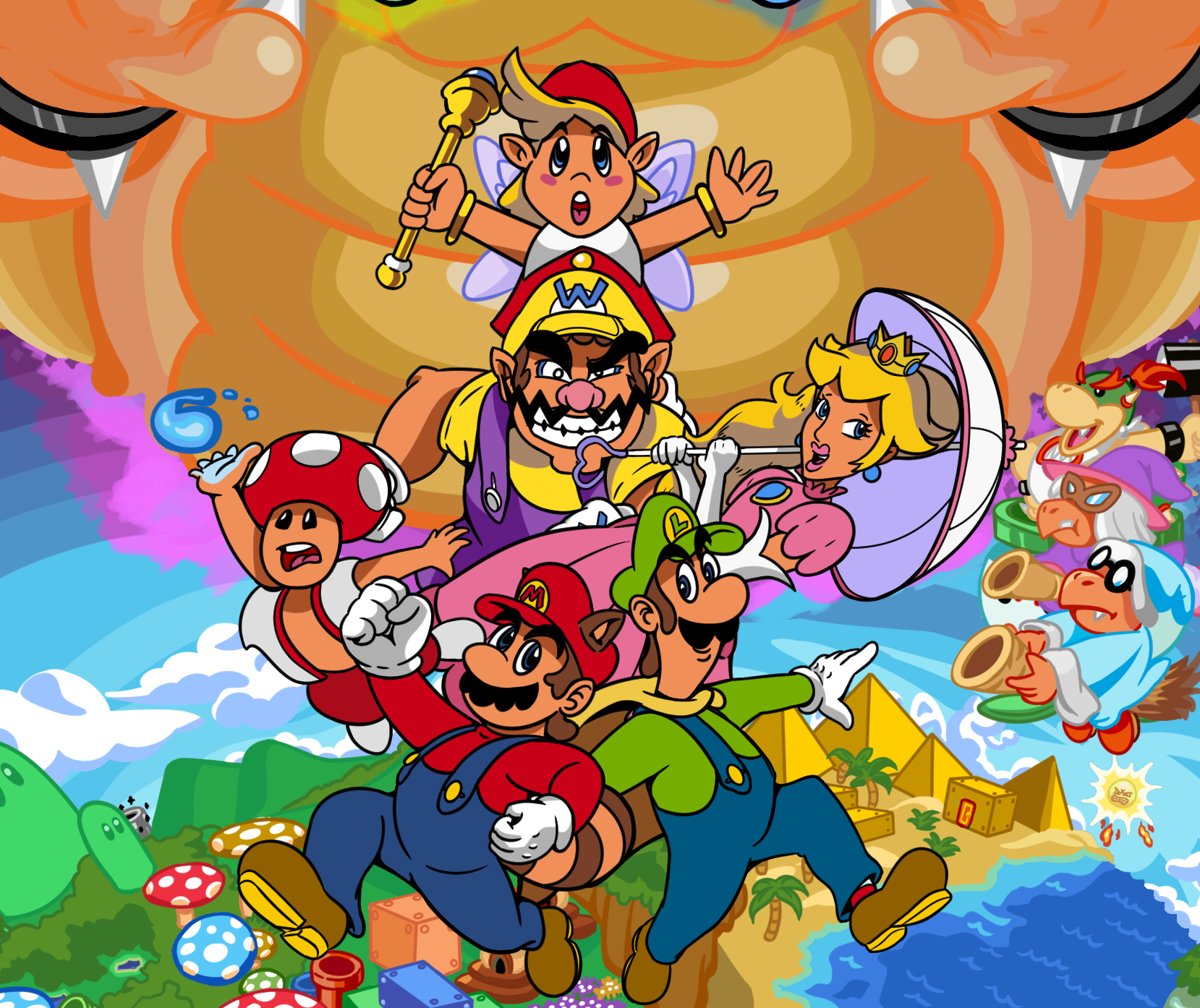 Super Mario: All-Star Attack! by Stellar Synthesizer