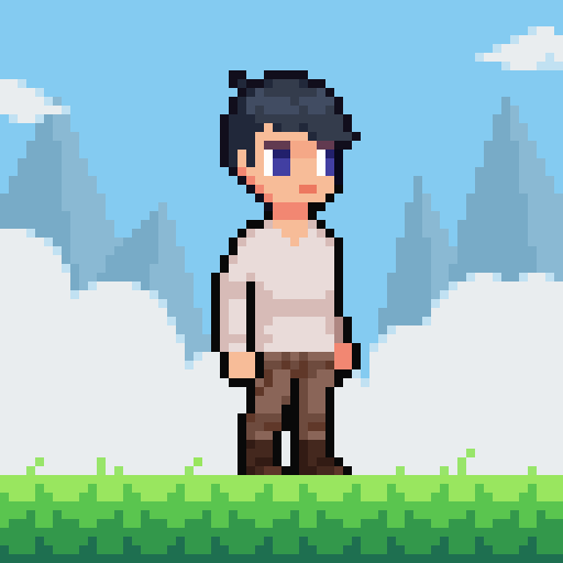 Pixel Art Character | FREE by Zapekanka