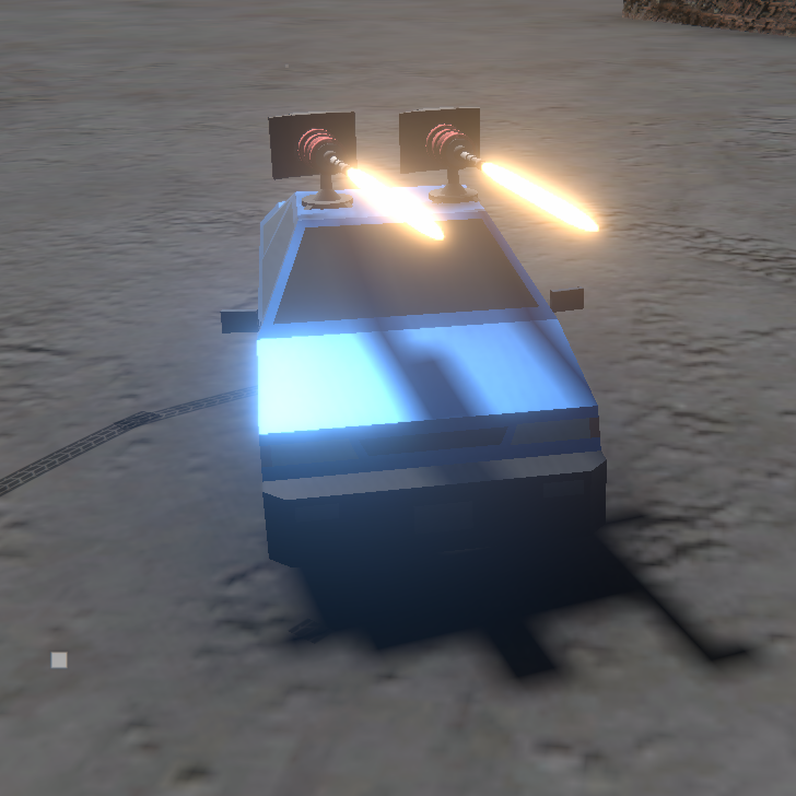 Blood decals. Shoot impacts. - Doom Car by Playing Like a James