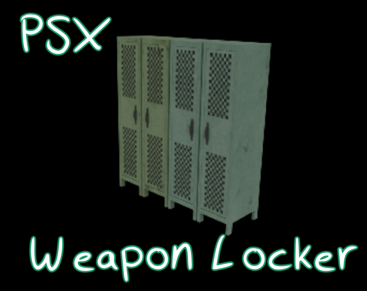 PSX Style Weapon Lockers by pomarf