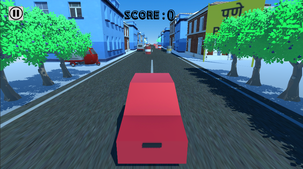 Endless Car Run by Anay Moharil
