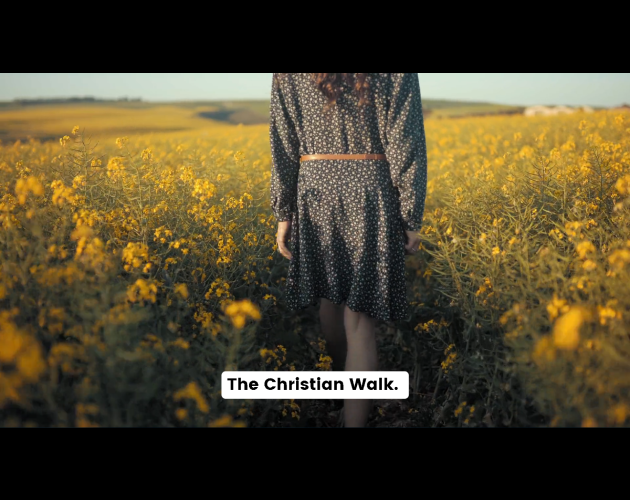 The Christian Walk - Video Poetry by Unique Virtual Gifts