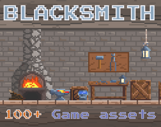 Blacksmith assets by kanmandev