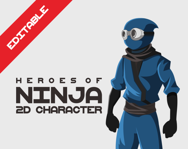 2D Ninja Heroes by arts