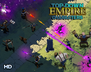 HD 8-Directional top-down Enemy pack by SmallScaleInt