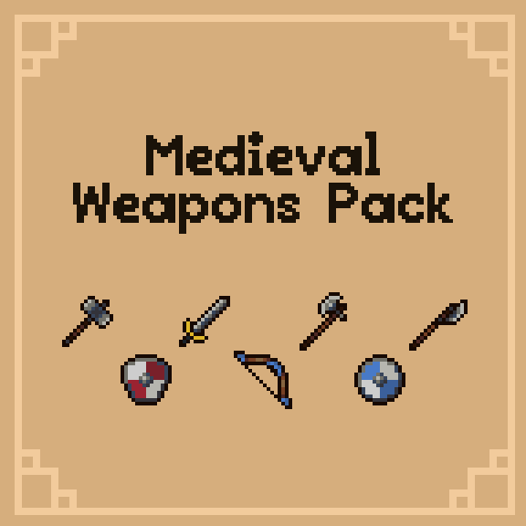 Medieval Weapons Pack by DelineArte