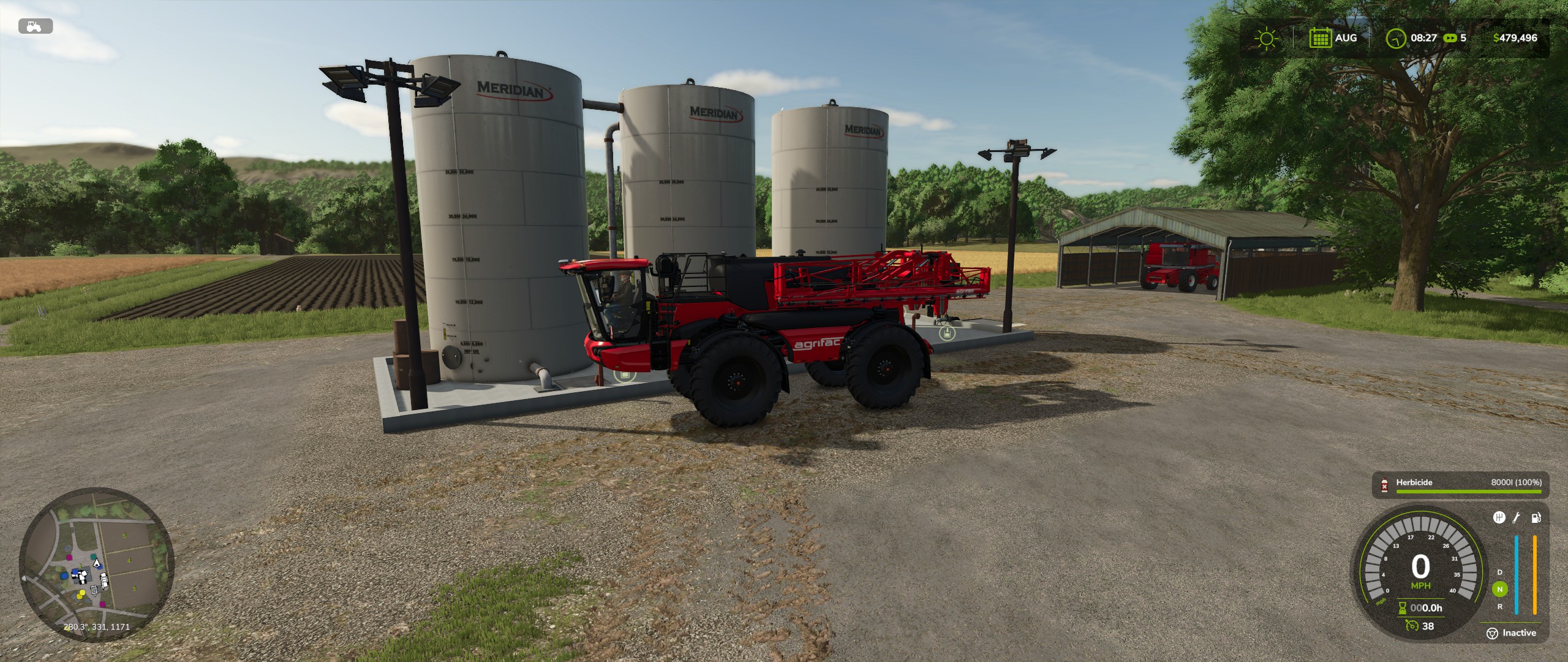 FS25 Liquid Storage Farm by asylummodding