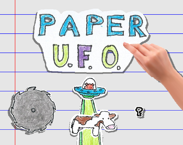 Paper U.F.O. by pixelqube, Hat Tap Games