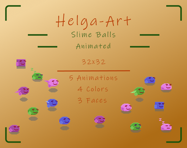 Slime Balls by helga-art