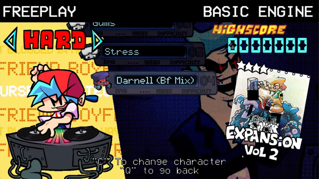 Friday Night Funkin Scratch Mods Collection by Nagisa Shiota (Itchi.o)