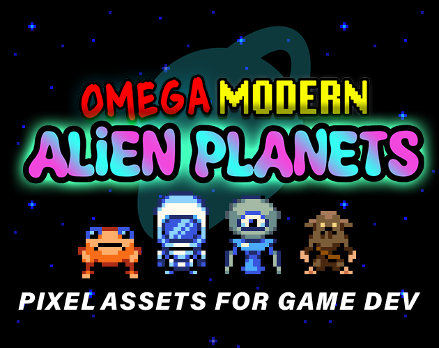 Omega Modern: Alien Planets by finalbossblues