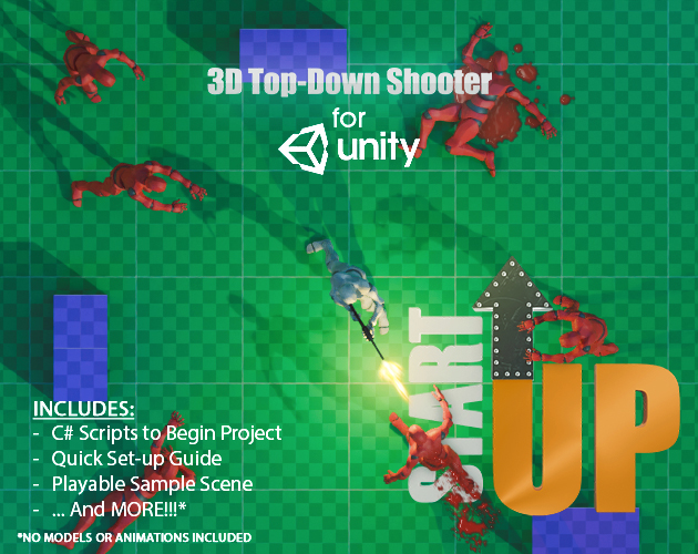 [StartUp] 3D Top-Down Shooter by JustyGames