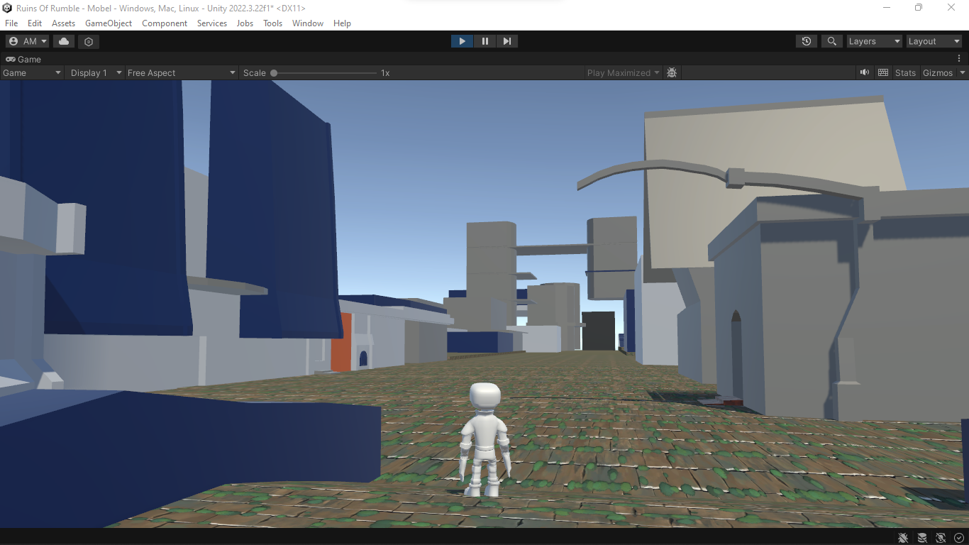 Ruins of Rumble First Shot - Ruins of Rumble by DumbleDev