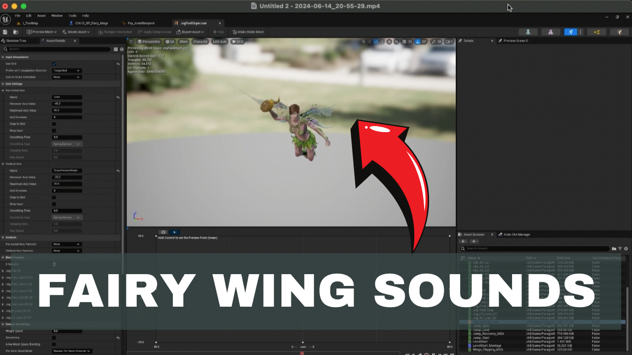 How to make wing flutter sounds - itch.io