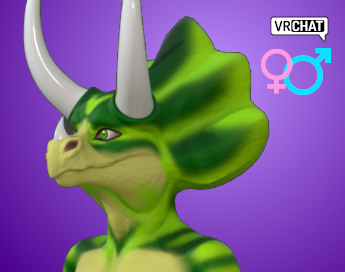 ZealotDKD Triceratops vrchat by ZealotDKD