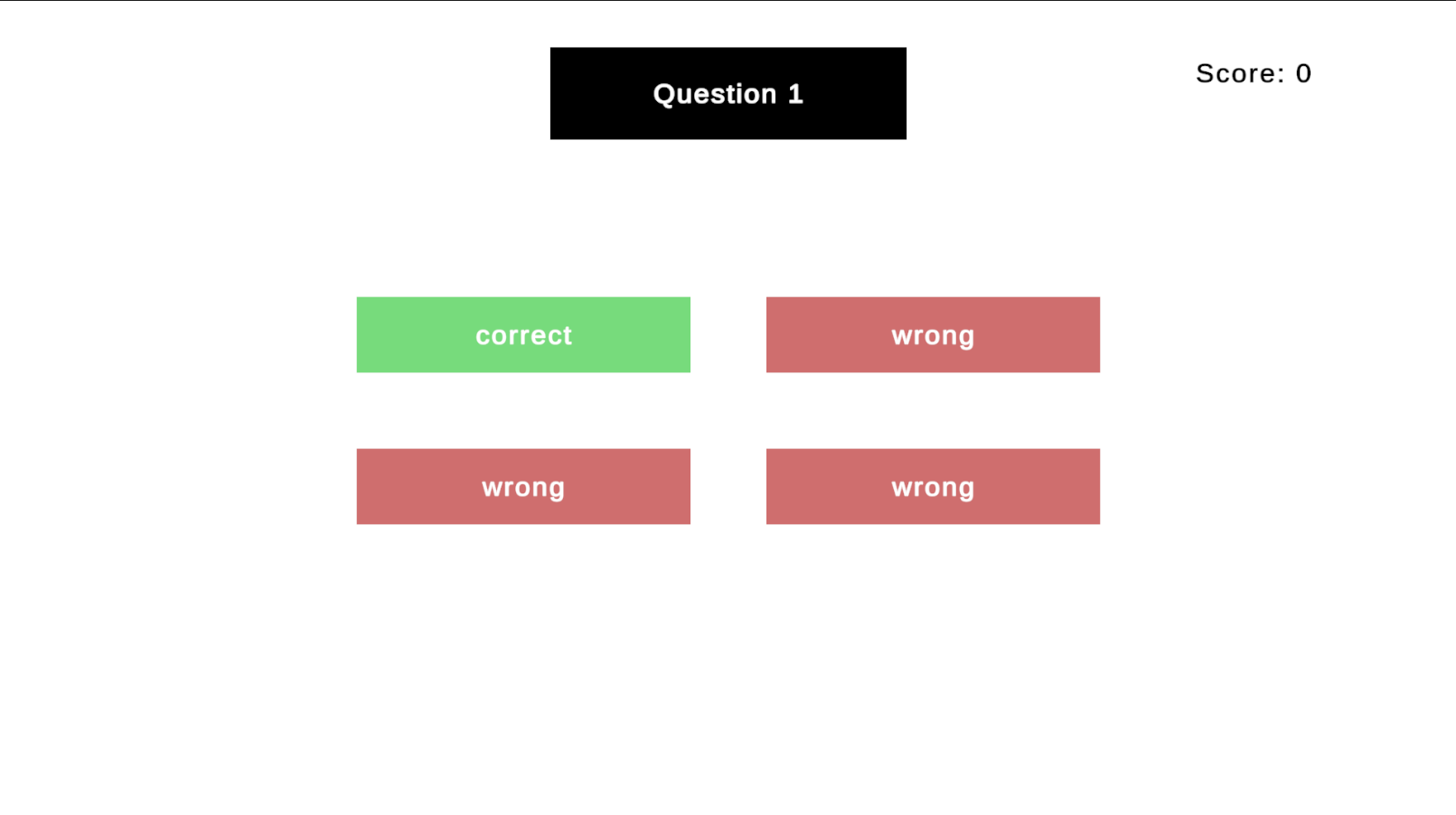 Simple Quize by KojiRaGame