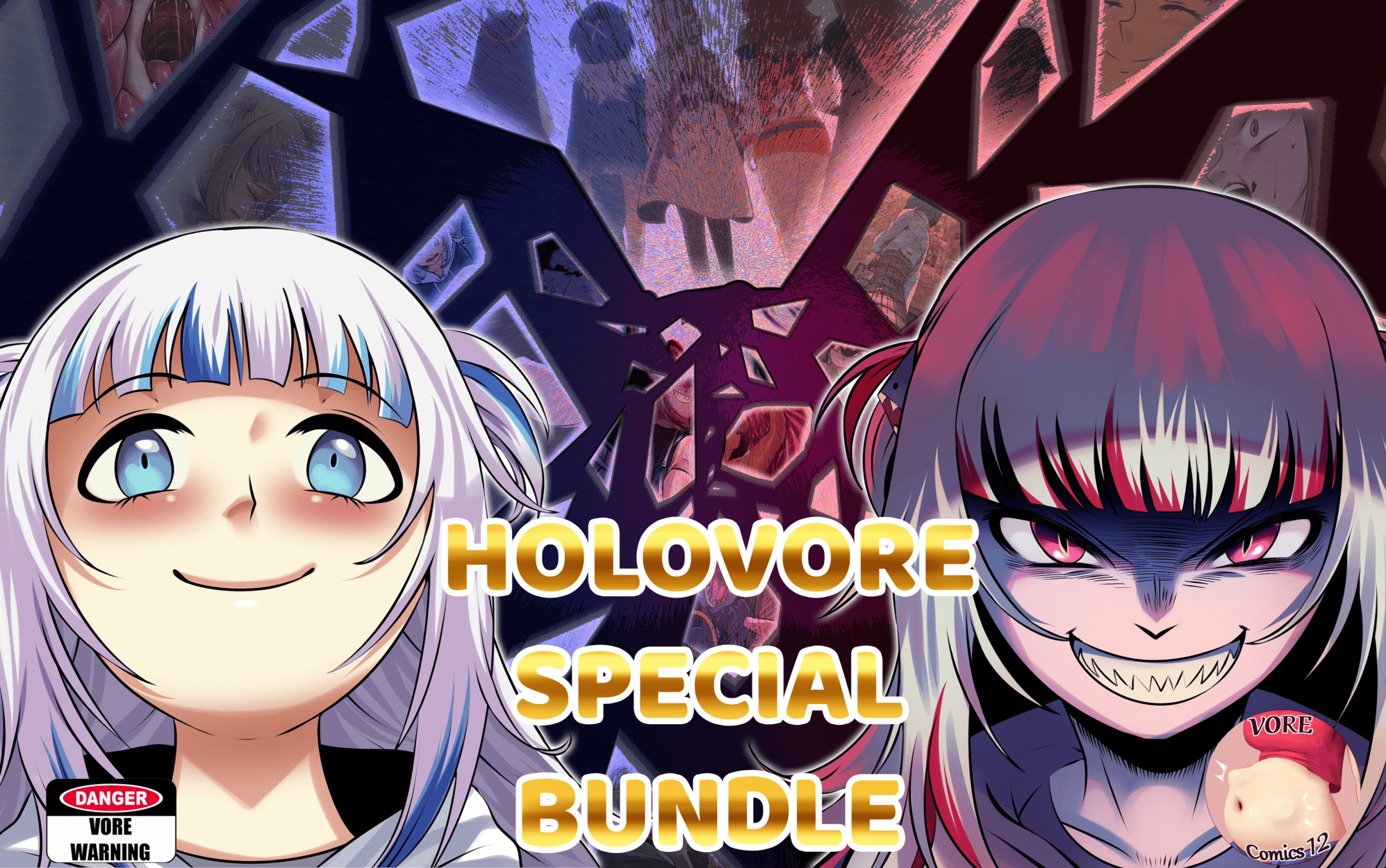 HOLOVORE SPECIAL BUNDLE by vore_comics12
