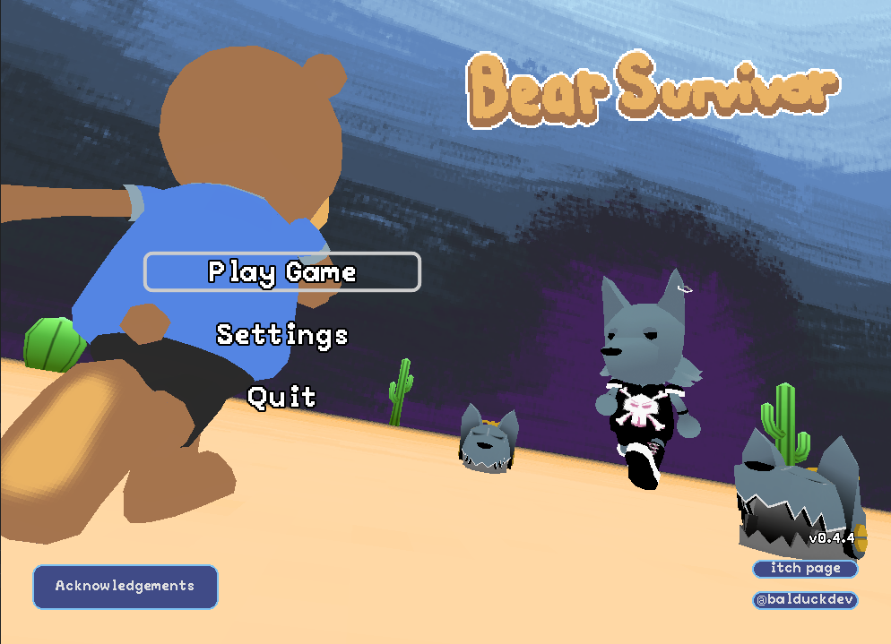 Bear Survivor by balduck