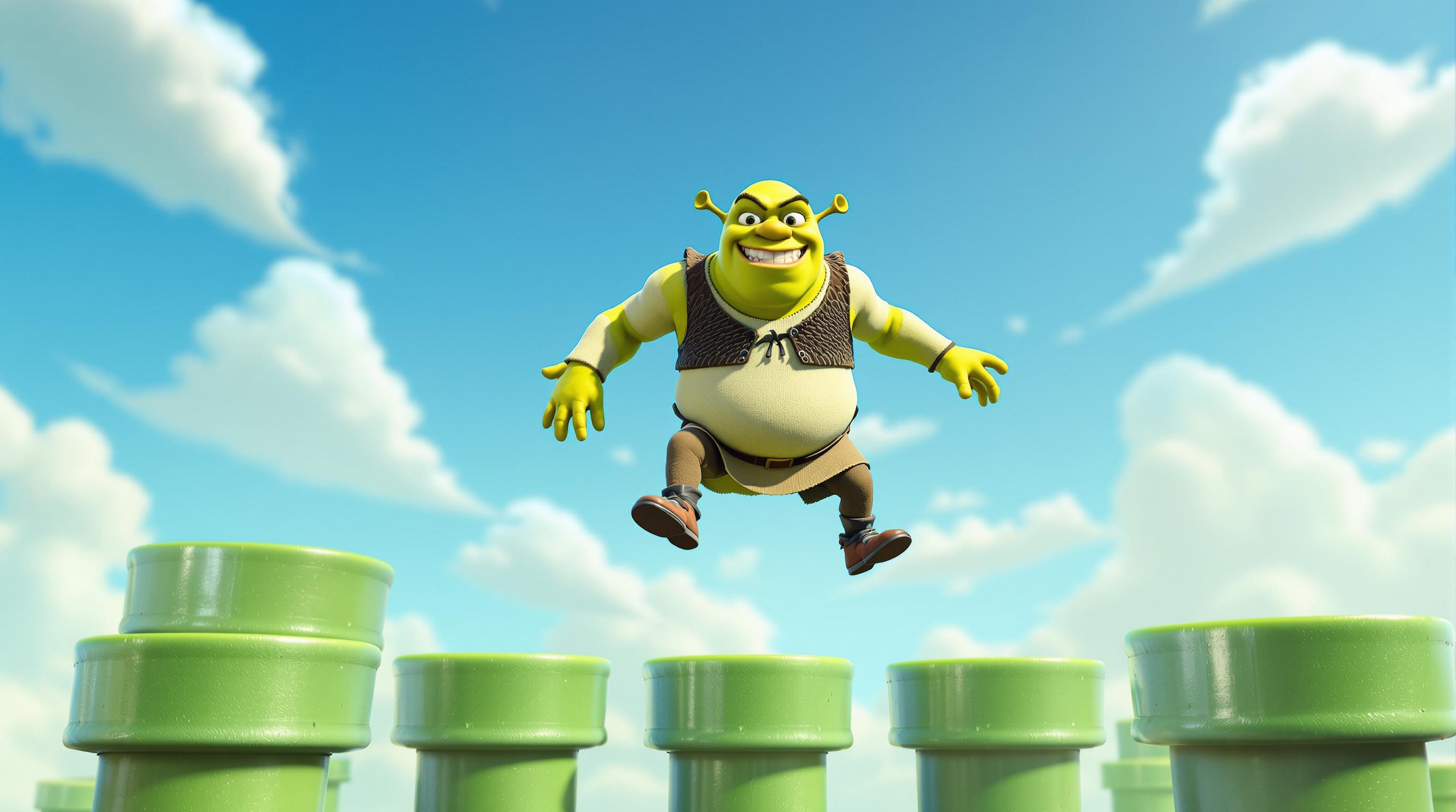 Flappy Shrek by Latacin