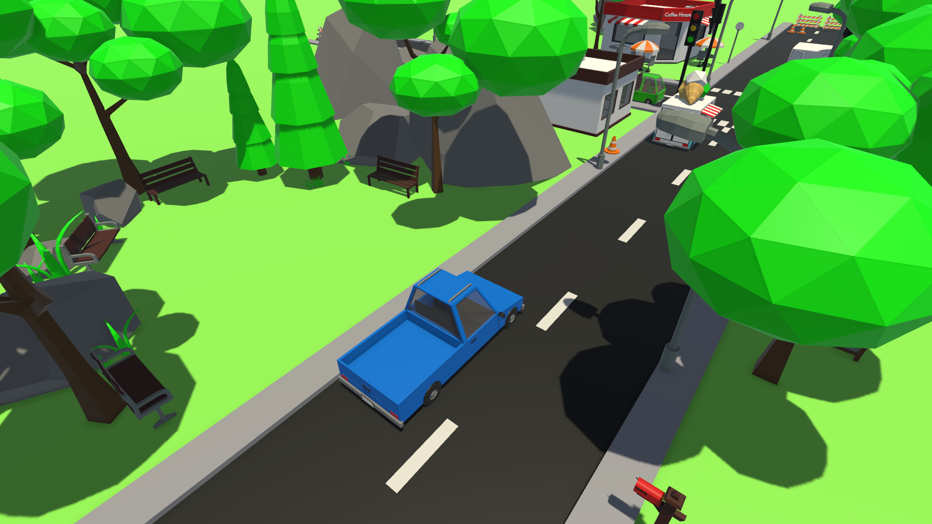 low_poly_town_pack by HunterCraft-Creations