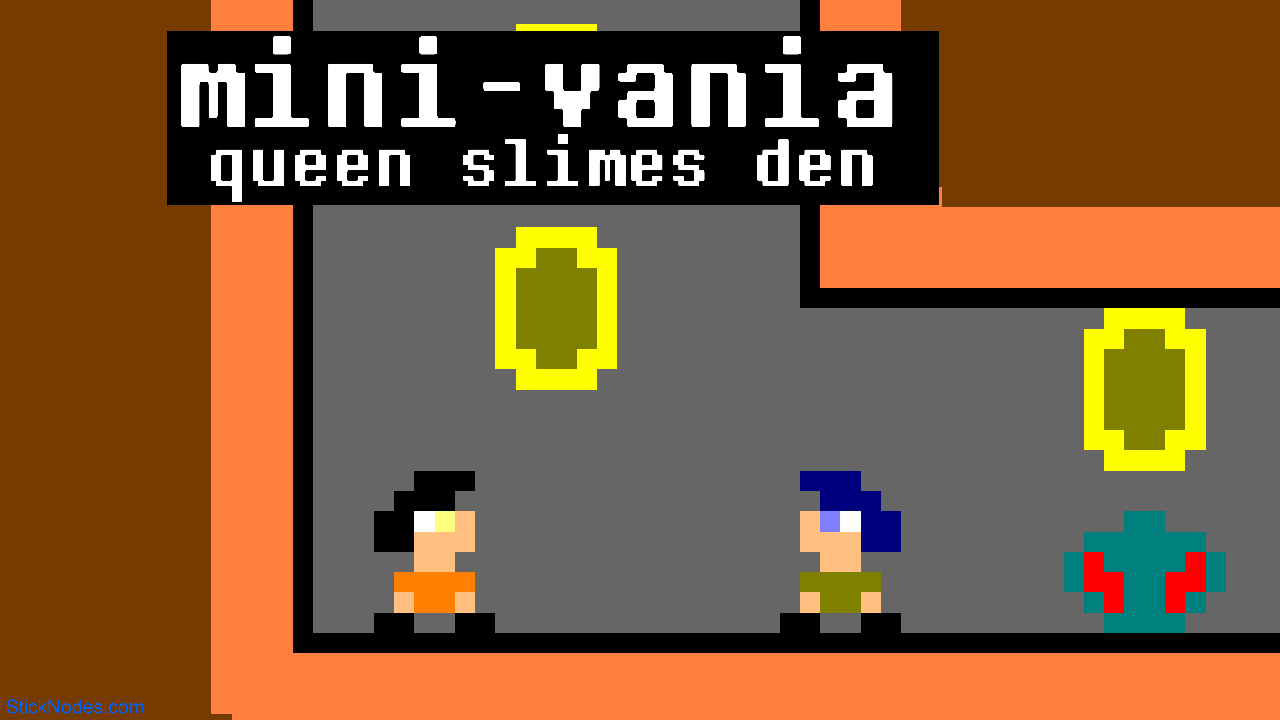 Mini-vania: queen slimes den by Fur-egg1
