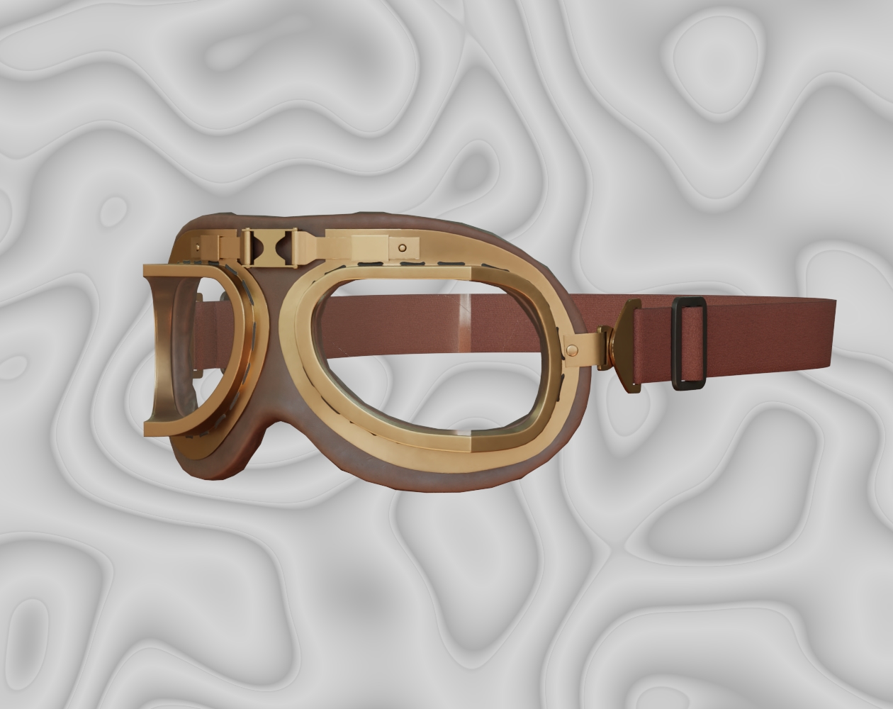 Pilot goggles by Sharko3D